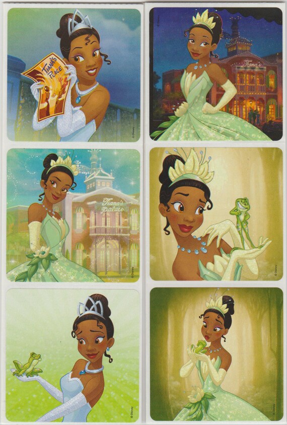 25 Princess and the Frog Stickers 2.5 X 2.5 - Etsy