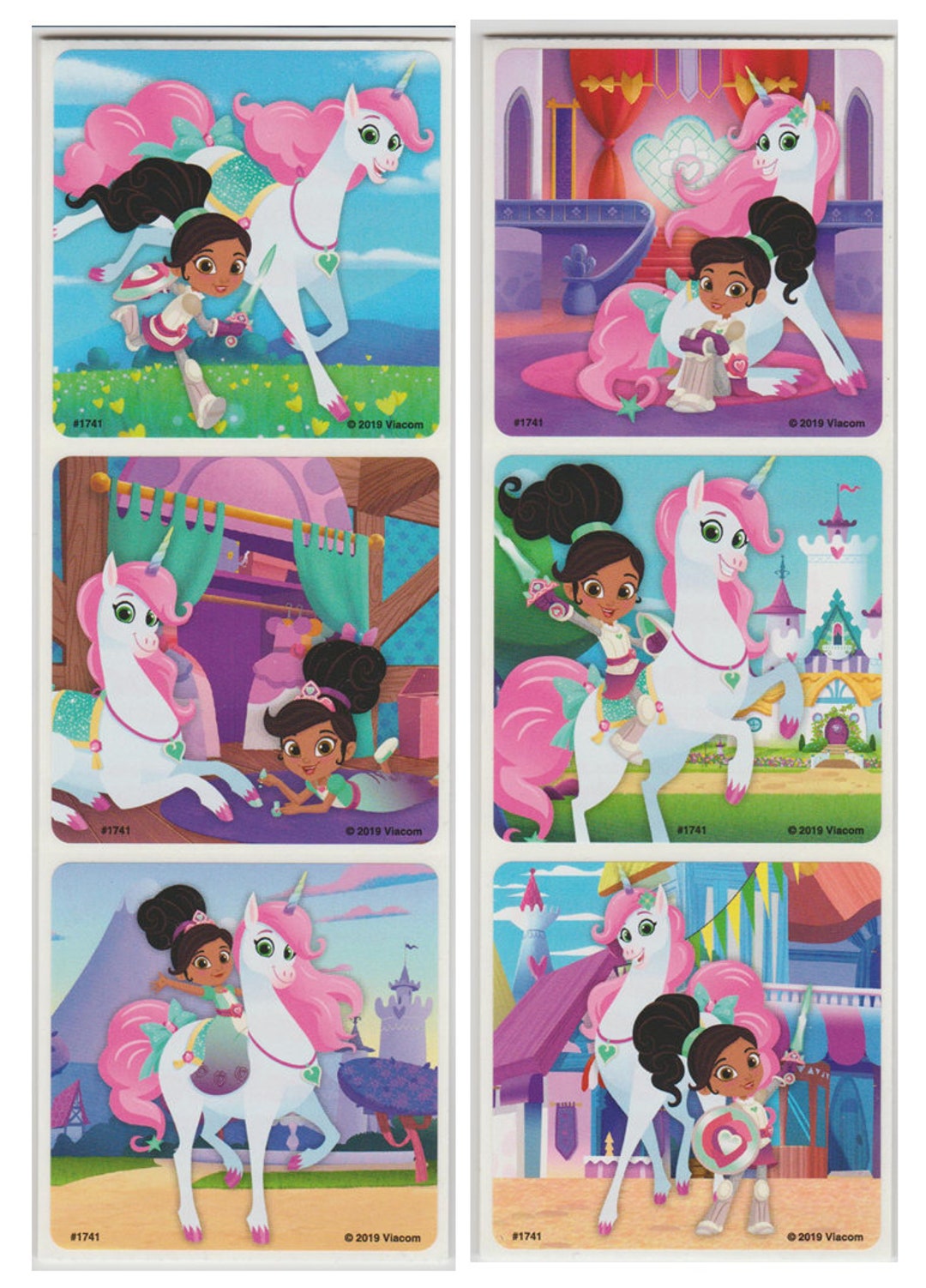 25 (licensed) Nella Princess Knight Stickers, 2.5" X 2.5" - Etsy