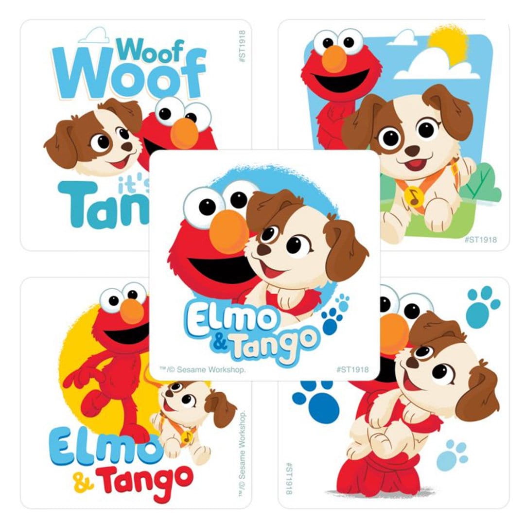 25 (licensed) Elmo and Tango Stickers, 2.5" X 2.5" Each - Etsy