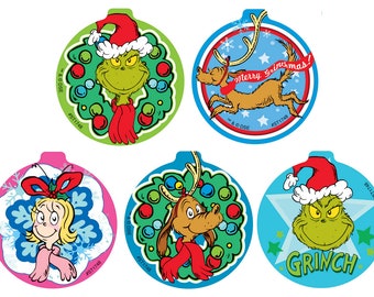 The Grinch Stickers - Etsy