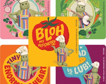 25 (licensed) Tiny Chef Show Stickers, 2.5" X 2.5" - Etsy