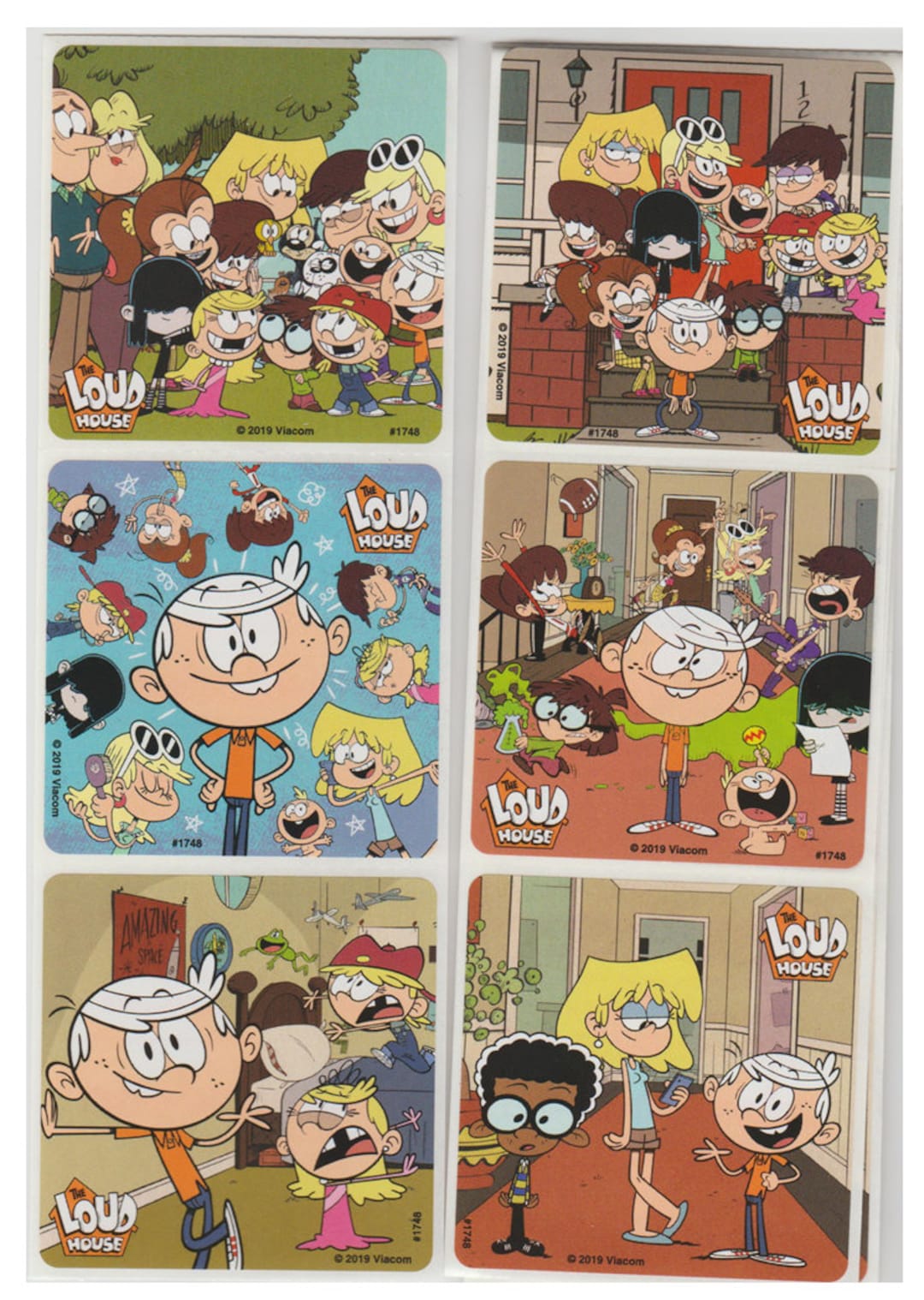 25 (licensed) the Loud House Stickers, 2.5" X 2.5" - Etsy UK