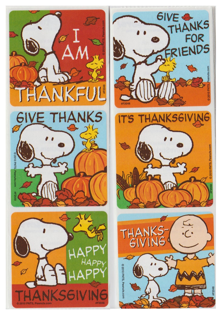 Charlie Brown Happy Thanksgiving