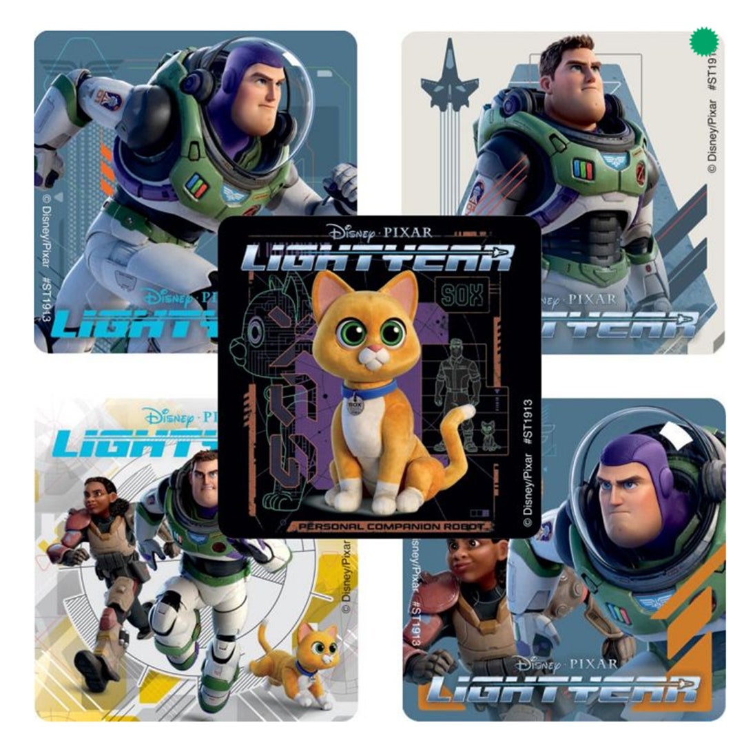 25 Lightyear buzz Movie Stickers 2.5 X 2.5 - Etsy