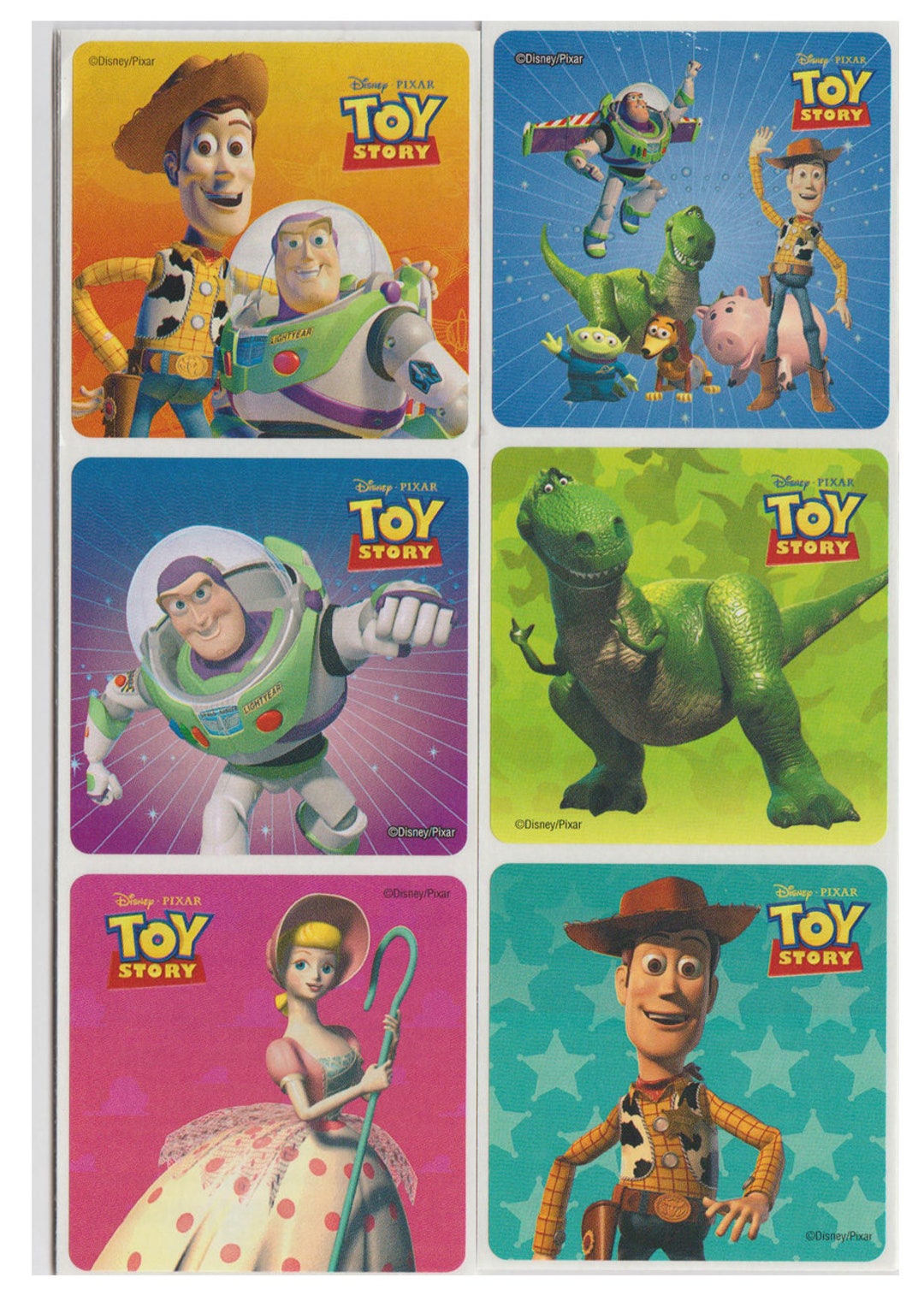 25 (licensed) Toy Story Stickers, 2.5" X 2.5" - Etsy