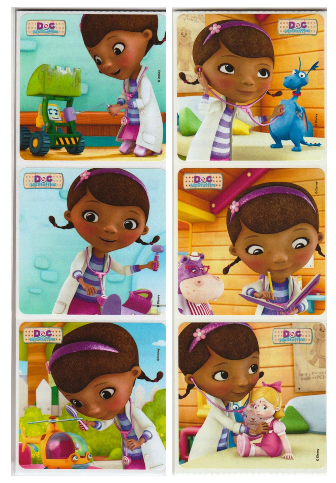 Doc Mcstuffins Printable Stickers