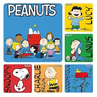 Charlie Brown & Peanuts Gang 12 Piece Set of Holographic Stickers - Etsy