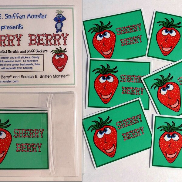 Scented Stickers - Etsy