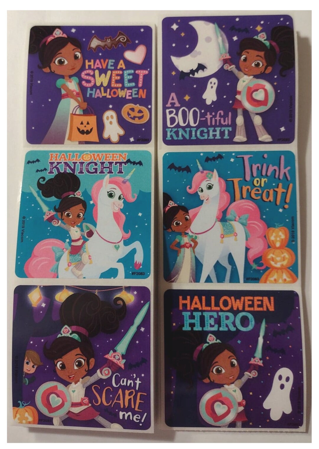 25 (licensed) Nella Princess Knight Halloween Stickers, 2.5" X 2.5" - Etsy