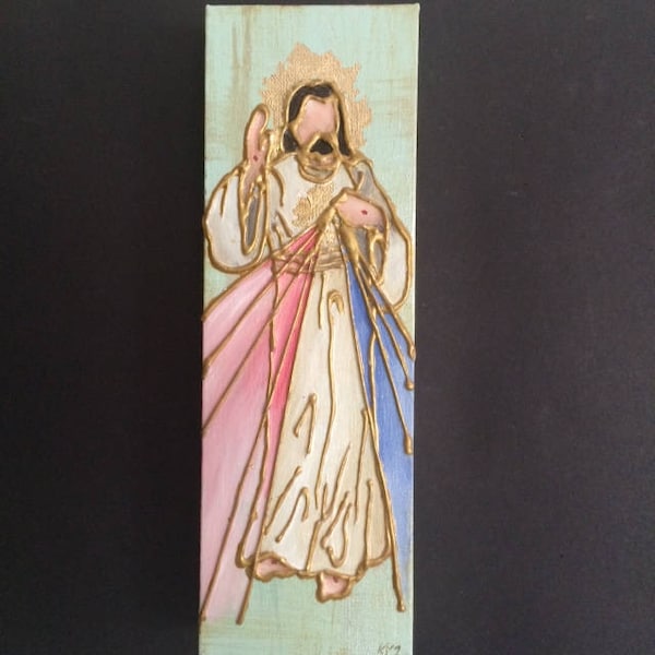 Divine Mercy Icon - Etsy