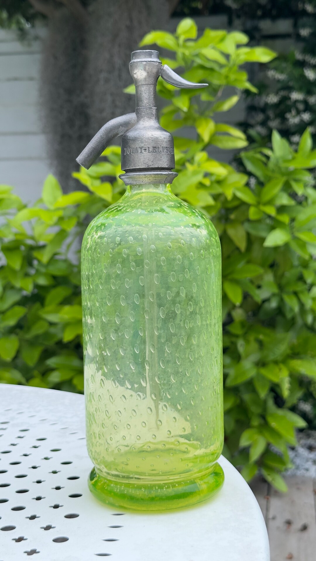 Rare Uraline Yellow Pearl Seltzer Siphon/water Bottle. - Etsy