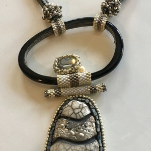 MAK in Black Raku Necklace Tutorial Kit - Etsy