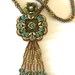 Eleanor Bead Embroidery With Fringe Necklace Tutorial - Etsy