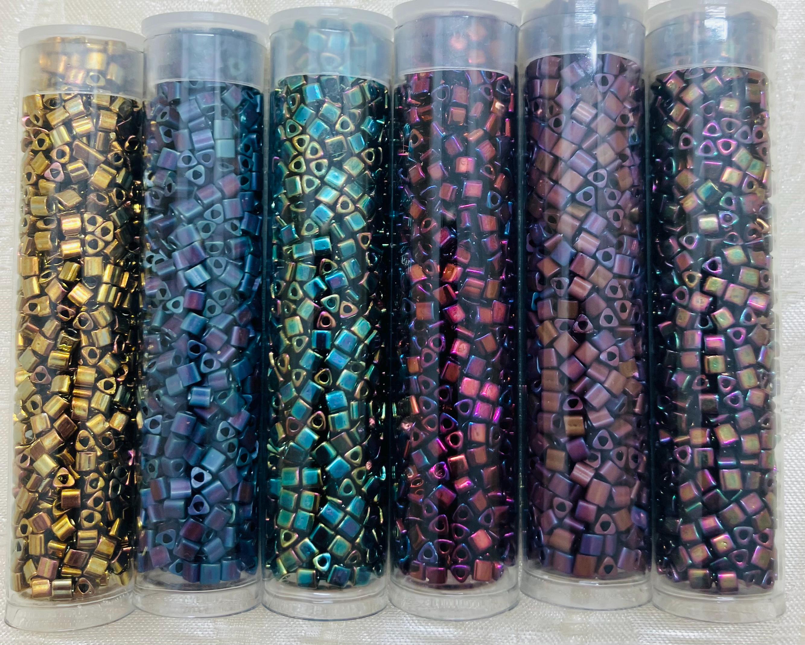 Try Triangle Seed Beads - Toho - Etsy