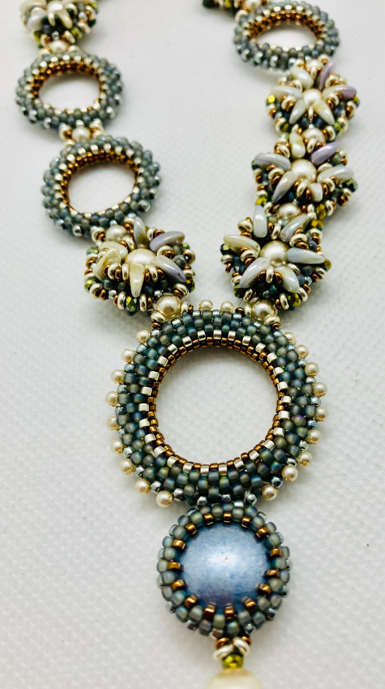 Reversible Prong Necklace Kit Tutorial With Pearls - Etsy