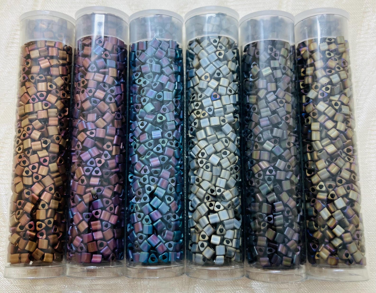 Try Triangle Seed Beads - Toho - Etsy