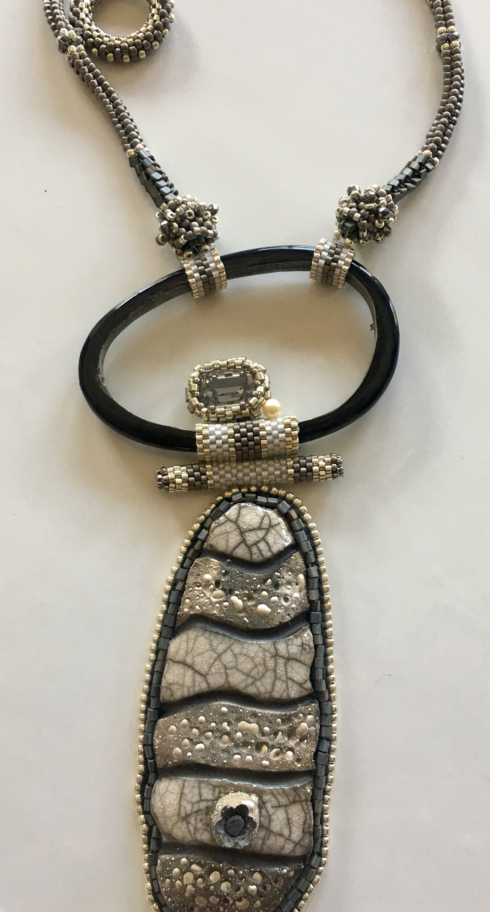 MAK in Black Raku Necklace Tutorial Kit - Etsy