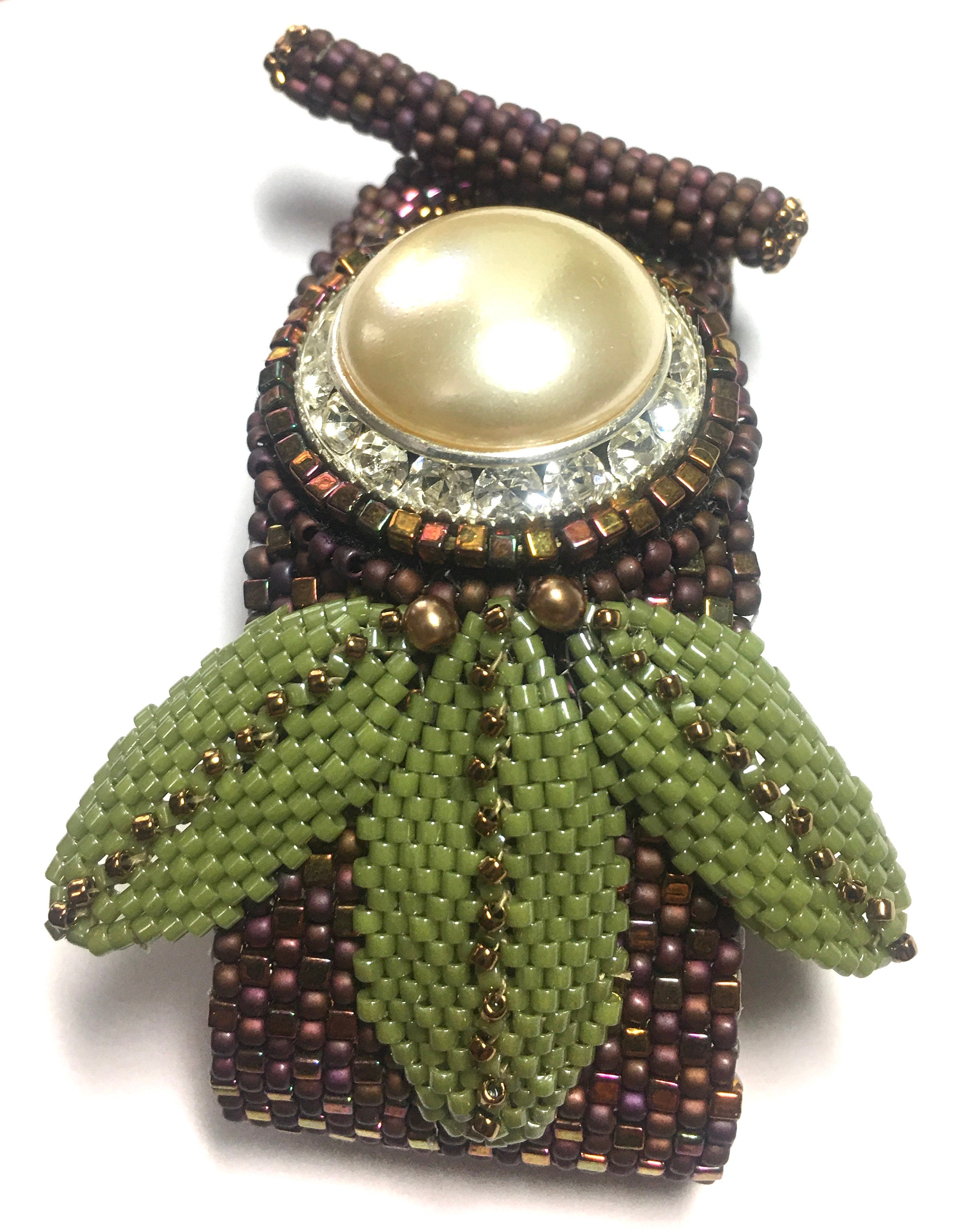 Beading Kit for Peyote Bracelet With Pearl Button Clasp - Etsy