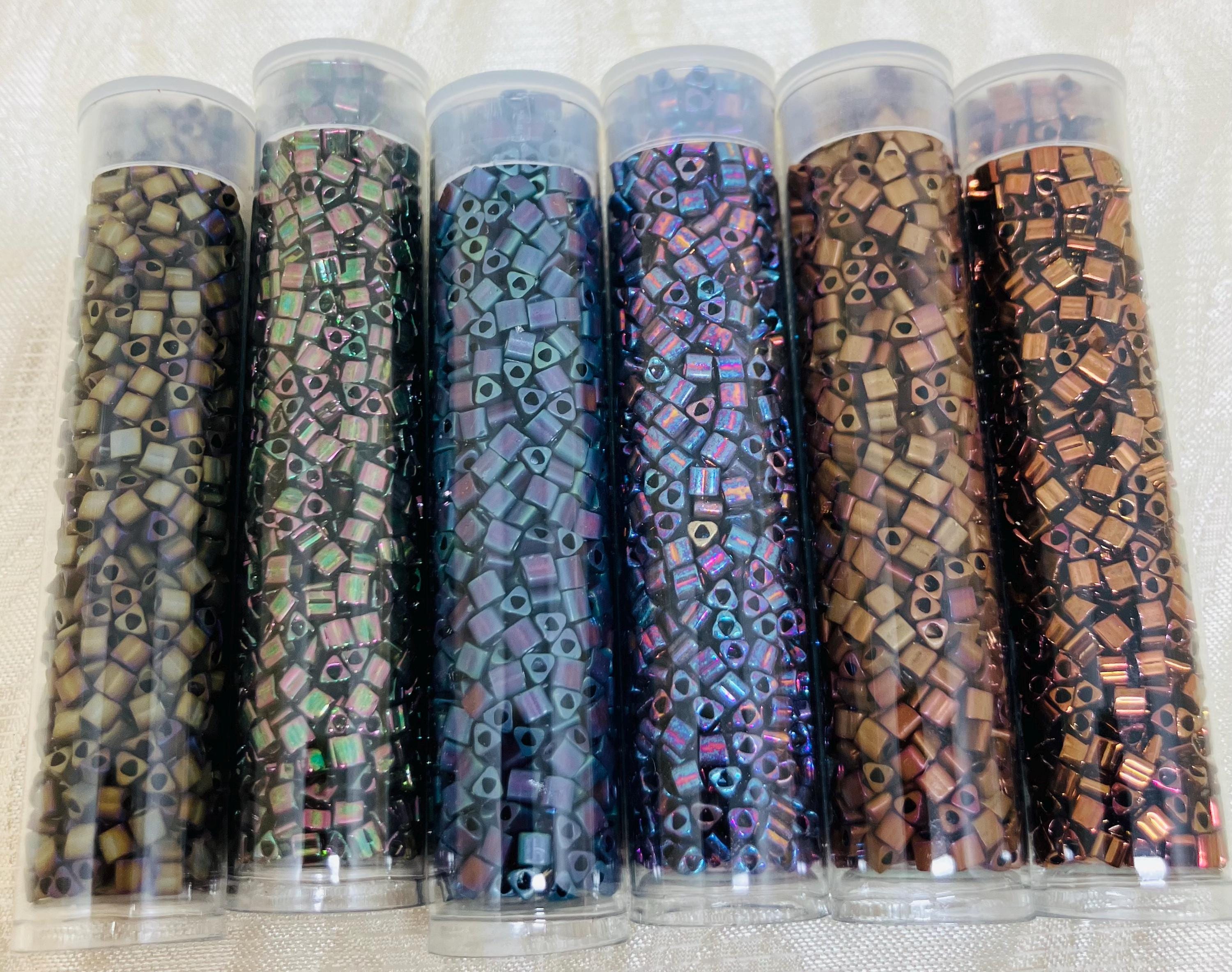 Try Triangle Seed Beads - Toho - Etsy