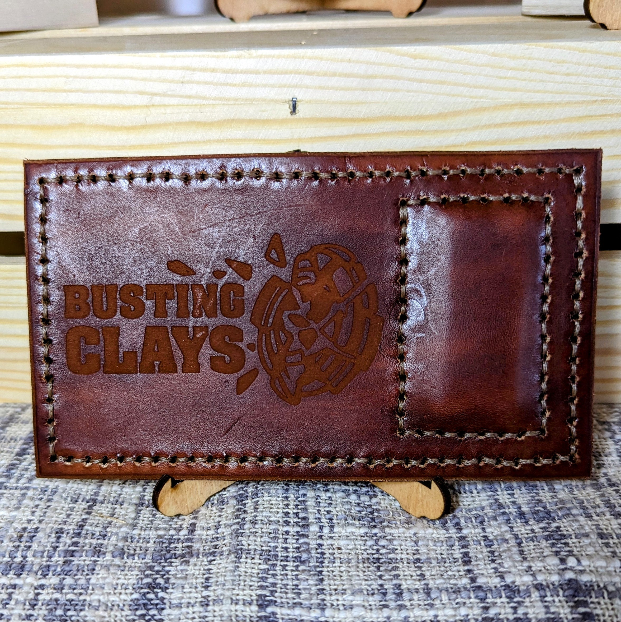 Leather Magnetic Barrel Rest – Laser Cut Shooting Accessory for Trap ...