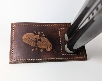 Leather Barrel Rest - Etsy