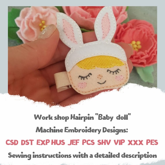 Embroidery Baby Doll Digital Design Machine Embroidery | Etsy