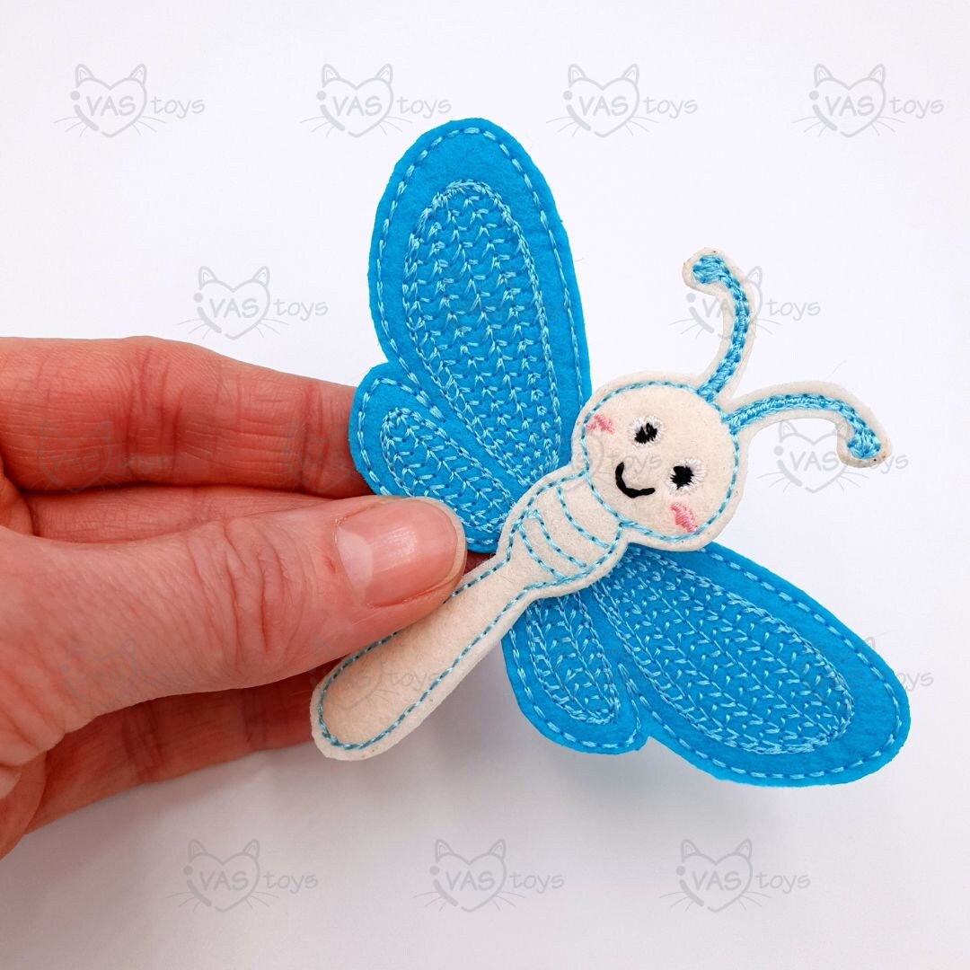 ITH Insect Finger Puppets Embroidery Design Set With Sounds & Games ...