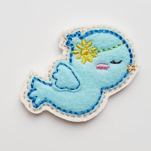 Blue Birds Embroidery Design Embroidery Pattern Machine Embroidery ...