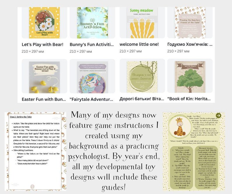 ITH How a Seed Grows Quiet Book Page Embroidery Design & Game, Felt ...
