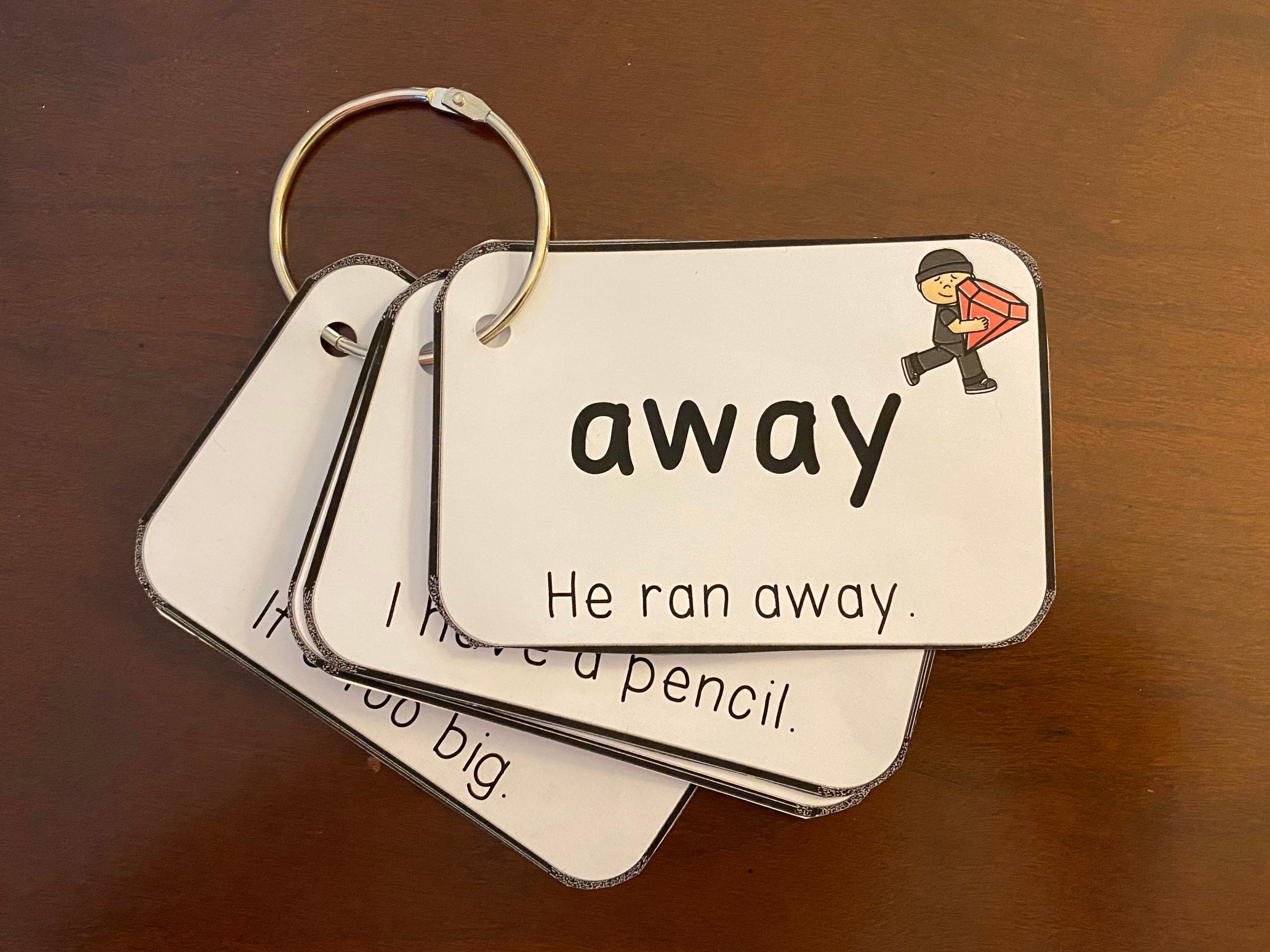 Dolch Grade 3 Sight Words With Sentences Flashcards - Etsy