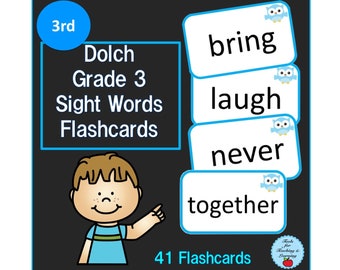 Dolch Sight Words | Etsy