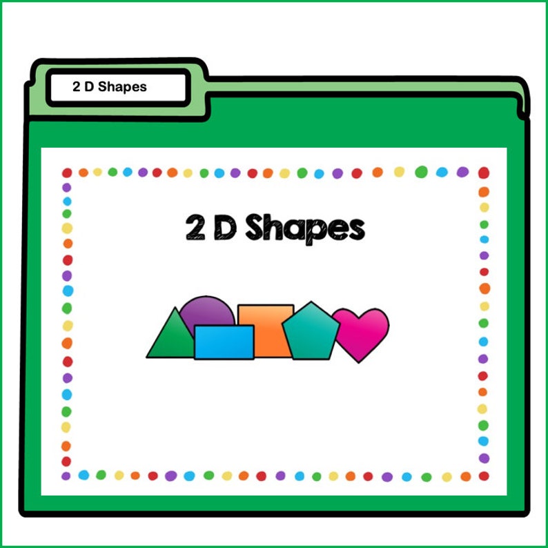 2D Shapes - Etsy