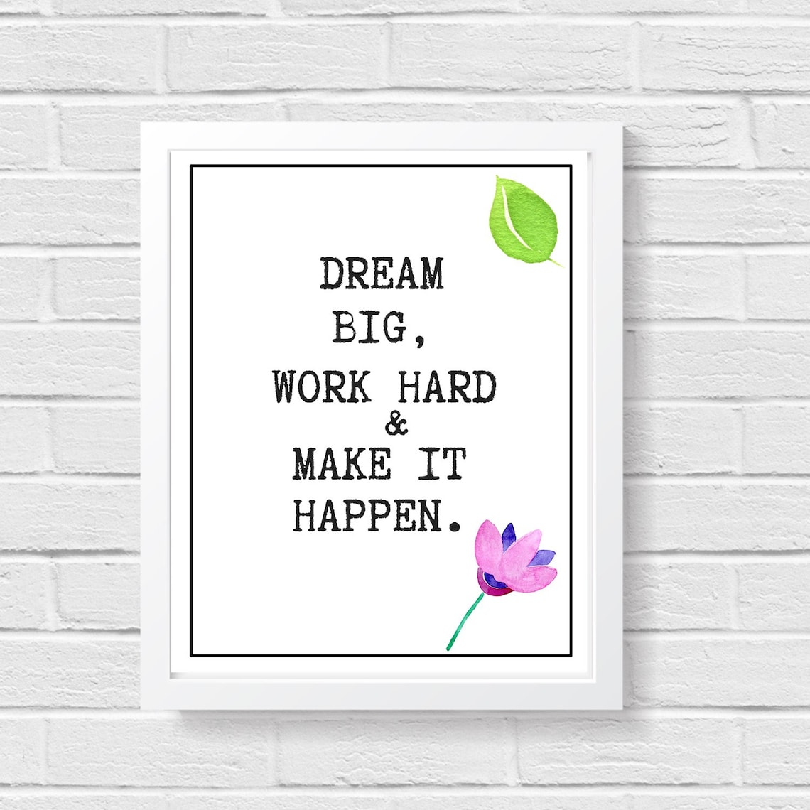 Set of 6 Kid's Inspirational Wall Art, Classroom Wall Art for Teacher ...