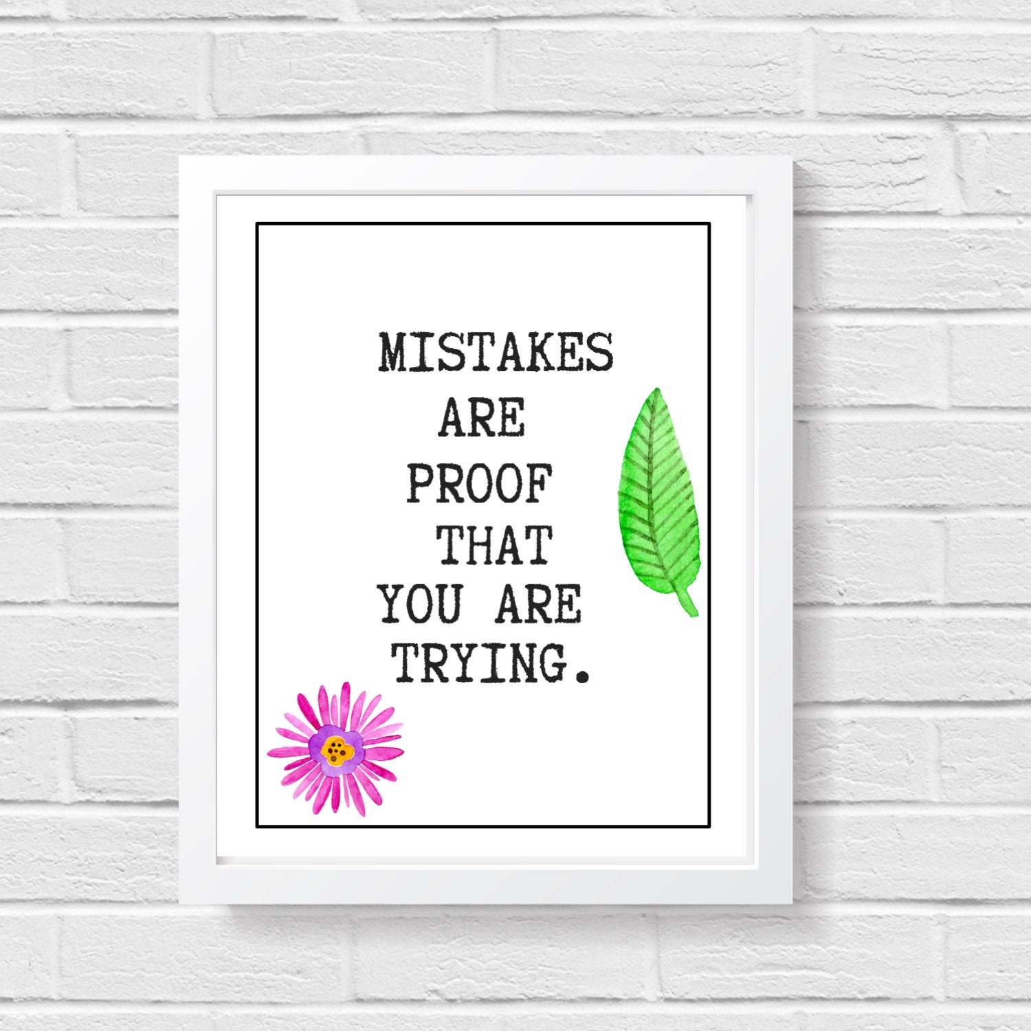 Set of 6 Kid's Inspirational Wall Art, Classroom Wall Art for Teacher ...