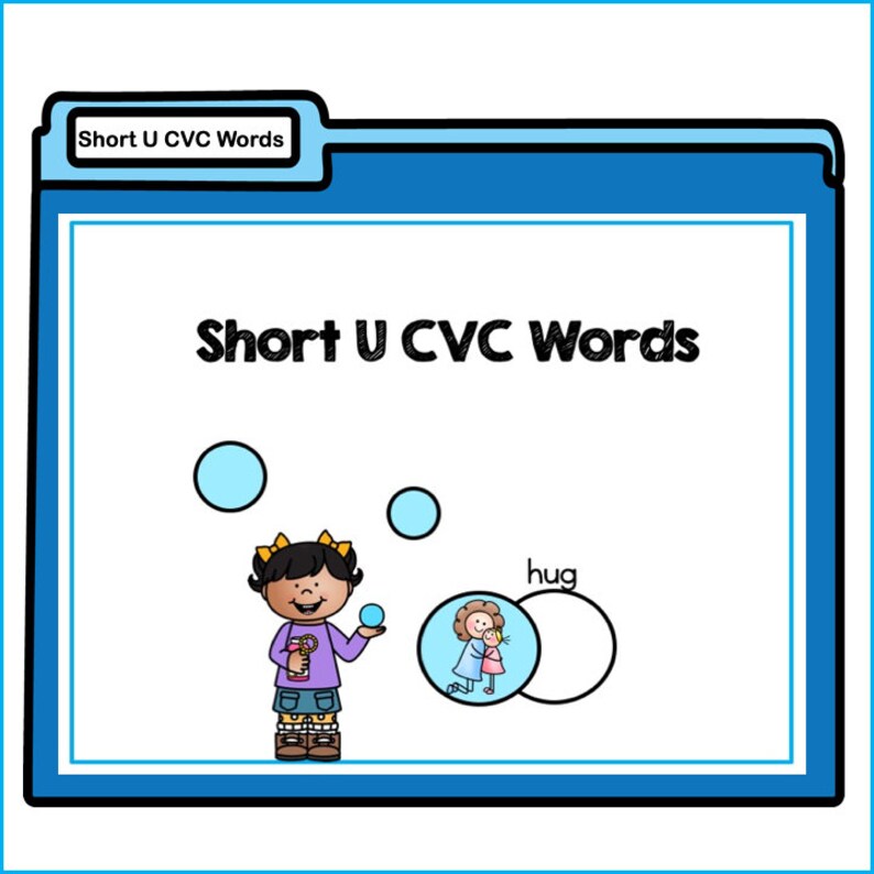 Short U CVC Words - Etsy
