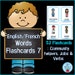 English/french Words Flashcards 7 - Etsy