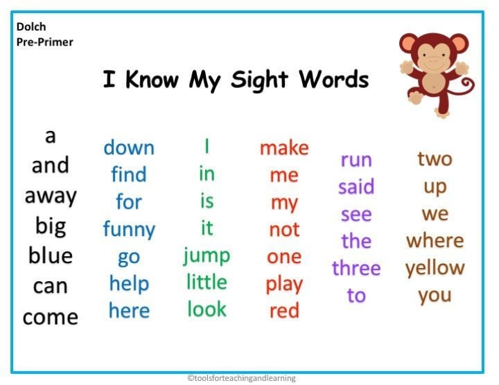Dolch Words Posters - Etsy