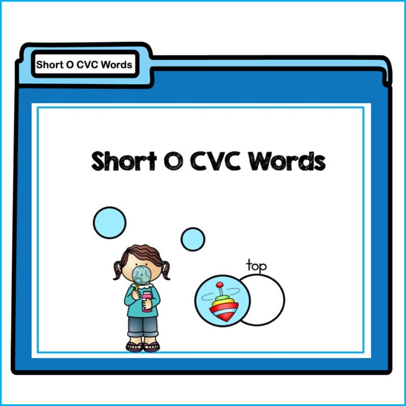 Short O CVC Words - Etsy