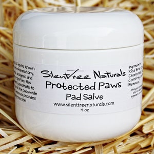 Protected Paws Pad Salve 4 Oz-natural Pet Care, Paw Salve for Dogs ...