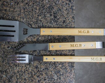 Personalized BBQ Set Personalized BBQ tool set Unique BBQ | Etsy