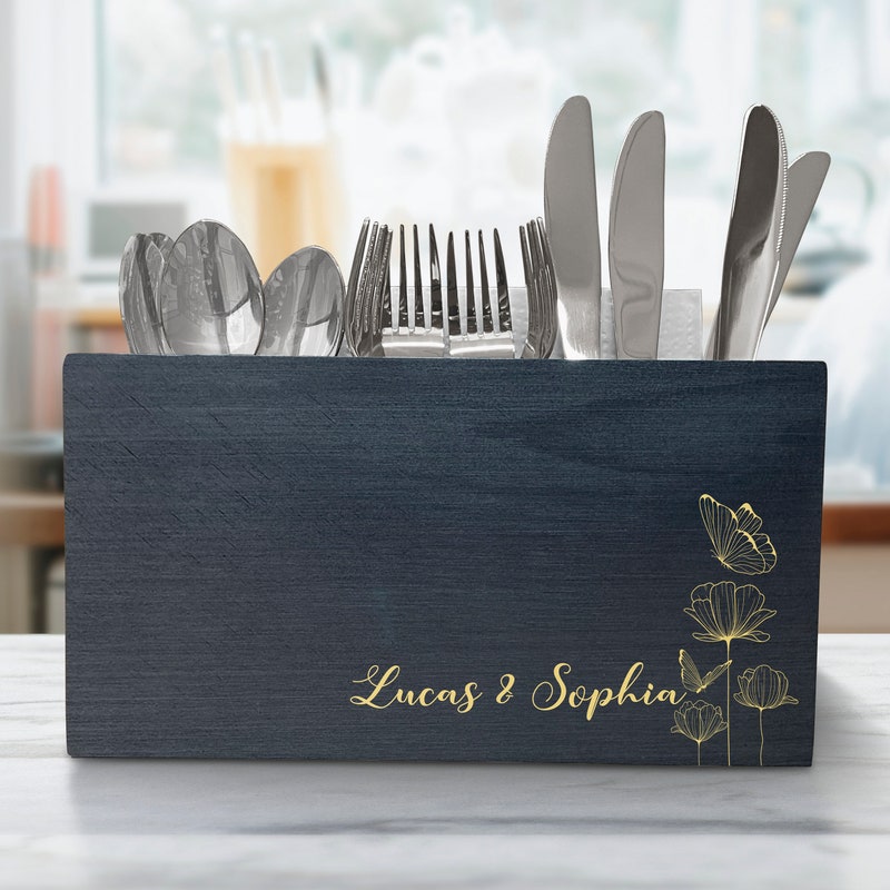 Silverware Caddy - Etsy