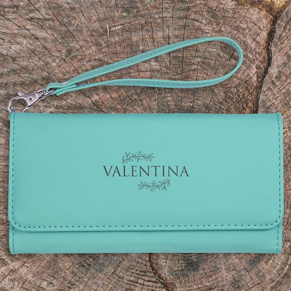 Teal Wallet - Etsy
