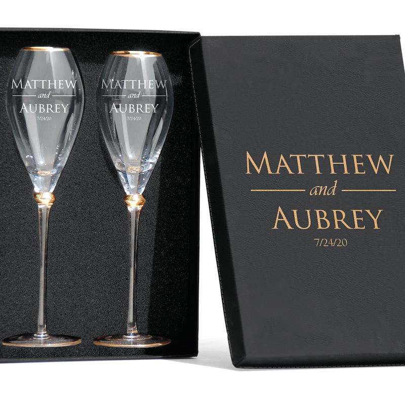 Tulip Champagne Glasses - Etsy