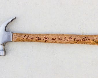 Personalized Hammer, Fathers Day Gift, Hammer, Custom Hammer, Thank You ...