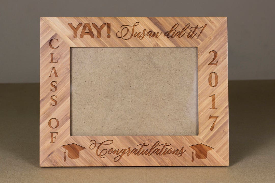 Custom Picture Frame, Engraved Photo Frame, Family Photo Frame ...