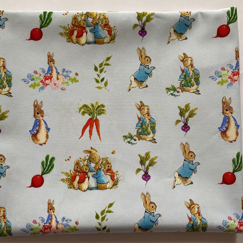 Rabbit Fabric - Etsy