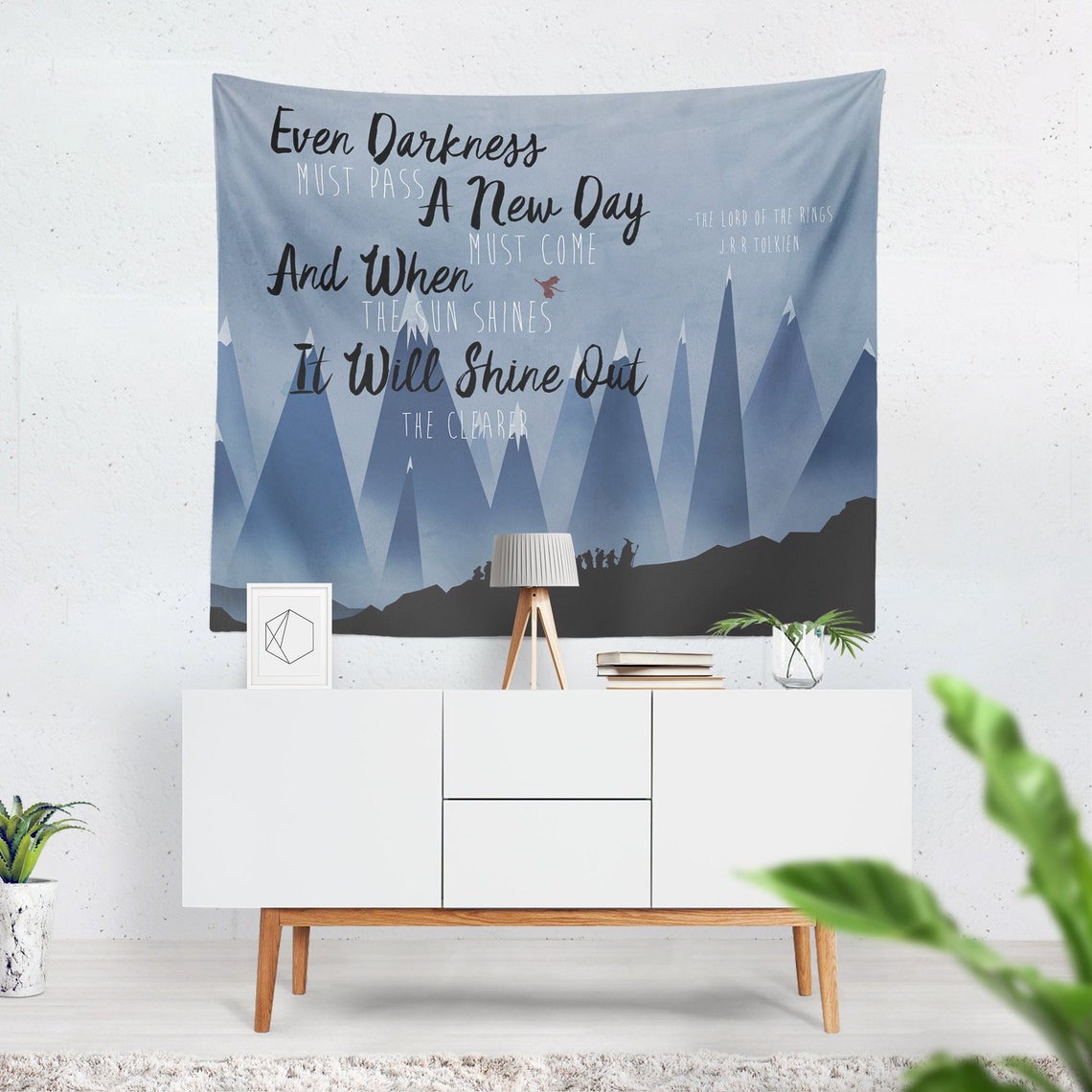 Lord of the Rings Tapestry/lord of the Rings Wall Art LOTR - Etsy