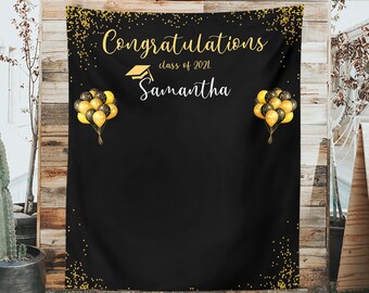 Graduation Back Drop | Etsy