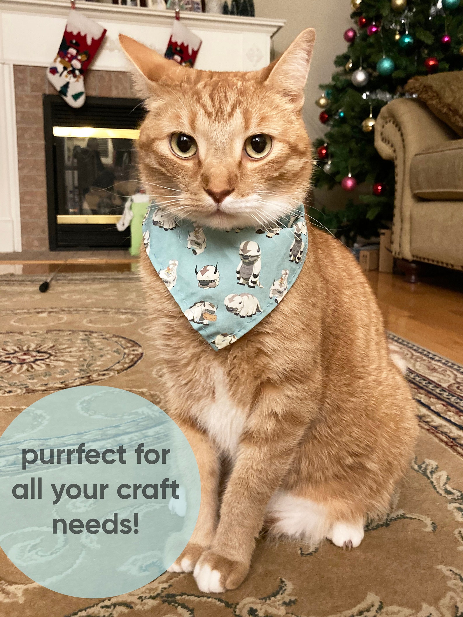 Avatar the Last Airbender Fabric Appa Fabric by the Yard - Etsy Canada