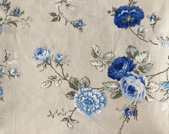 Spring Flowers Fabric Fun Floral Pattern Small Scale by - Etsy